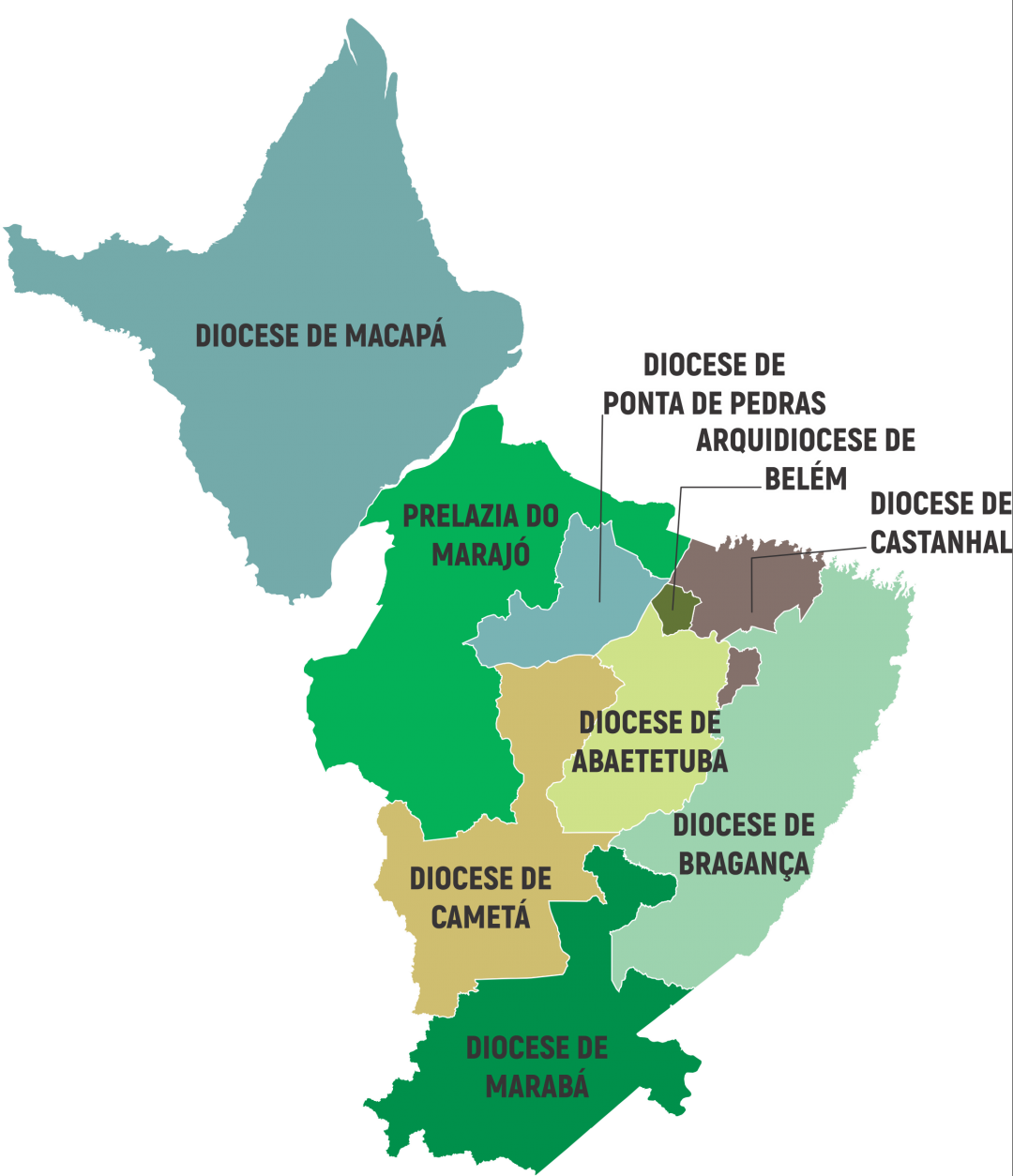 Província Eclesiástica de Belém | CNBB- Regional Norte 2